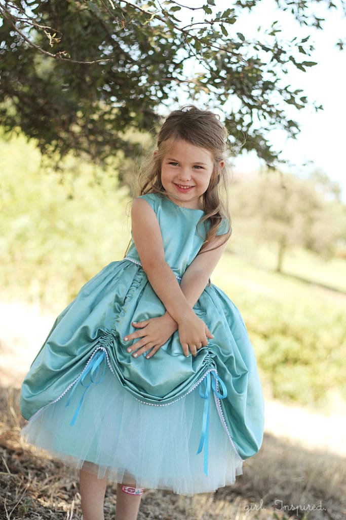 Princess Dress Sewing Pattern for Girls - girl. Inspired.