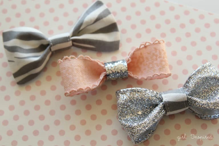 Cute, Little Hair Bows - girl. Inspired.