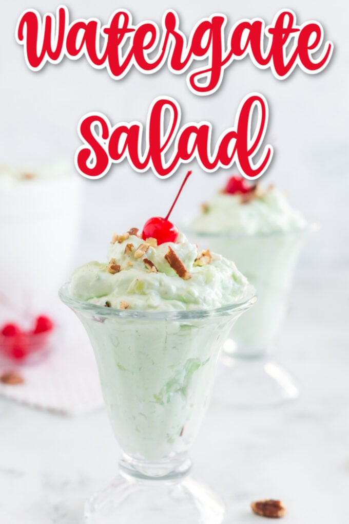 Pistachio Pineapple Watergate Salad - girl. Inspired.