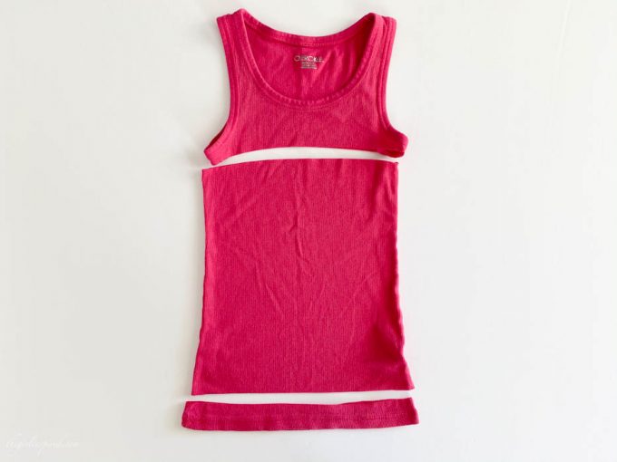 No Sew Cloth Face Mask from a T-shirt - girl. Inspired.