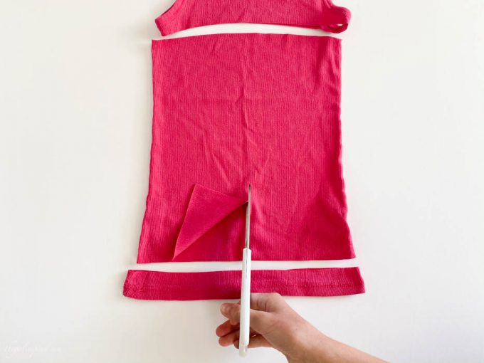 No Sew Cloth Face Mask from a T-shirt - girl. Inspired.