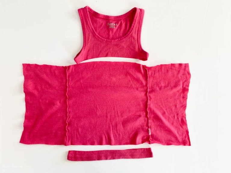 No Sew Cloth Face Mask from a T-shirt - girl. Inspired.