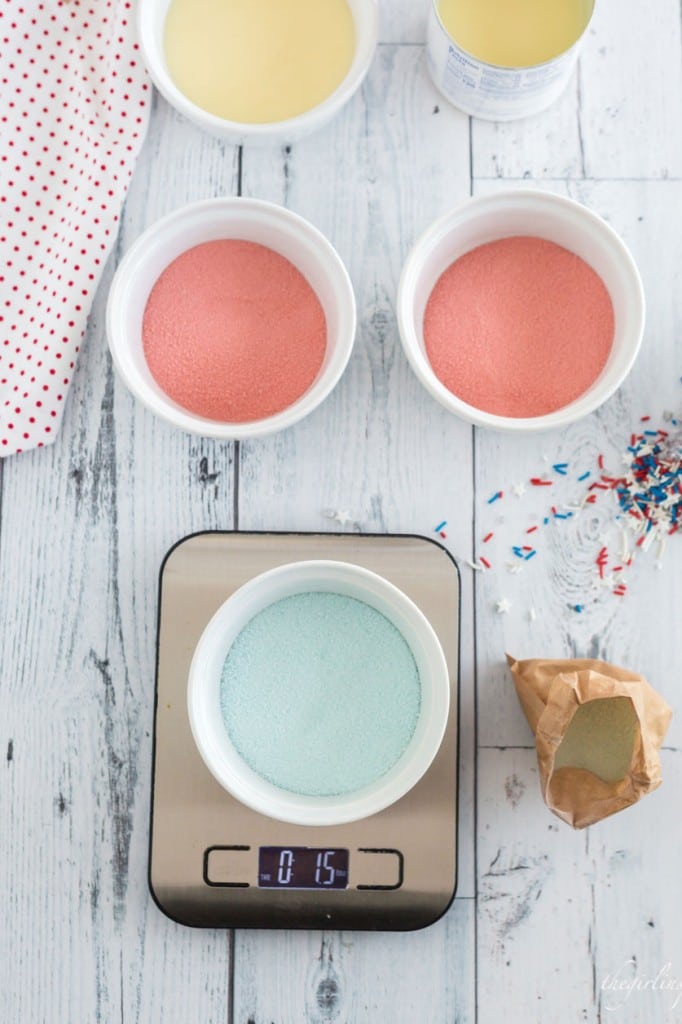 Red White and Blue Jello - girl. Inspired.