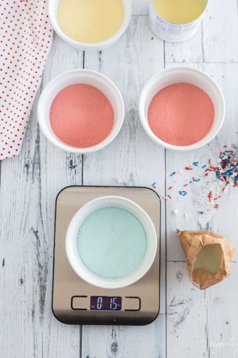 Red White and Blue Jello - girl. Inspired.