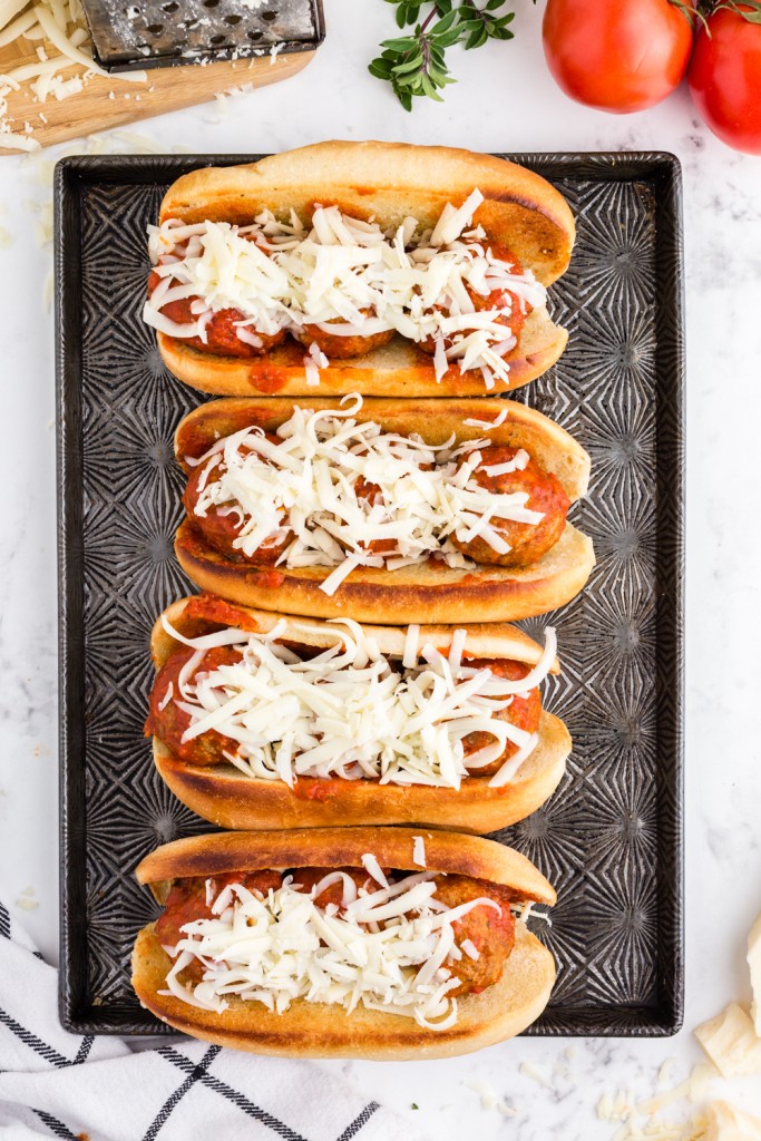 Meatball Marinara Sub Recipe - girl. Inspired.