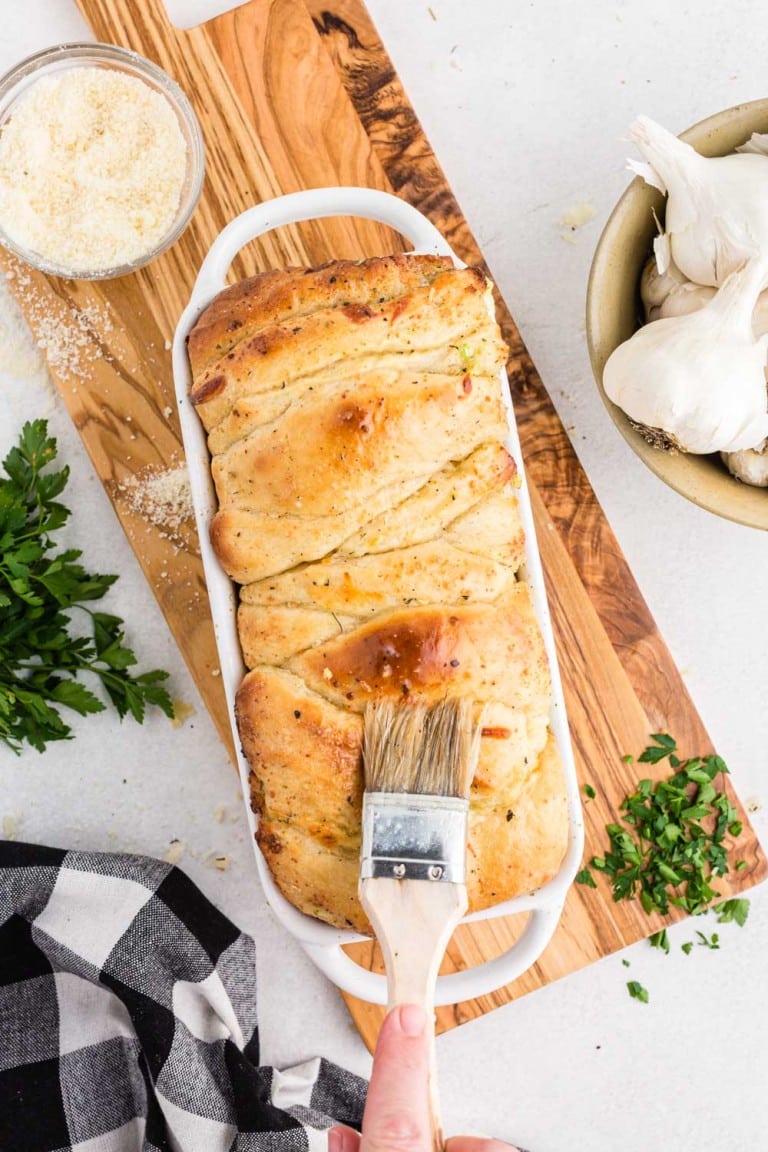 Pull Apart Garlic Bread - girl. Inspired.