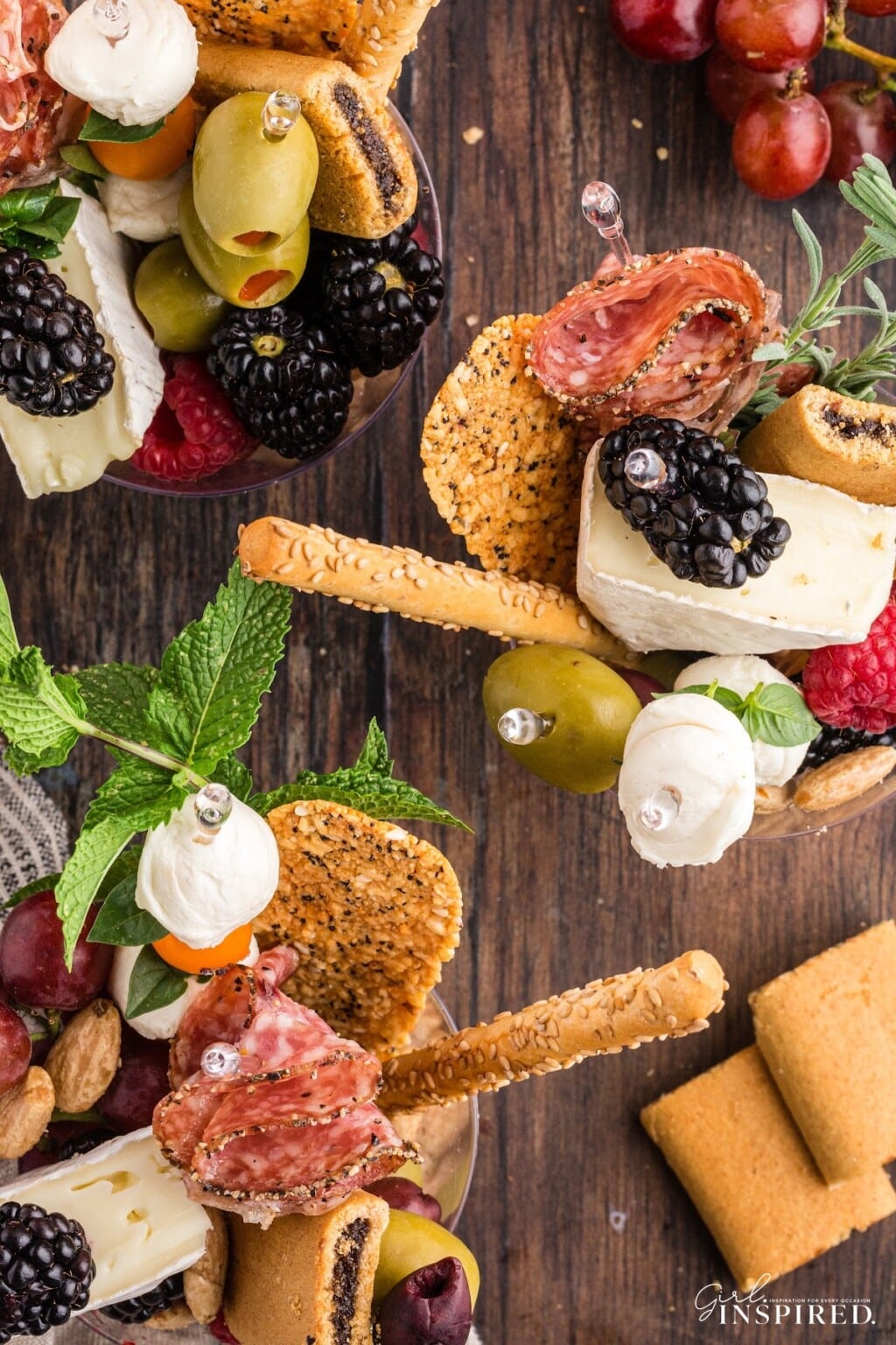 Charcuterie Cups - girl. Inspired.