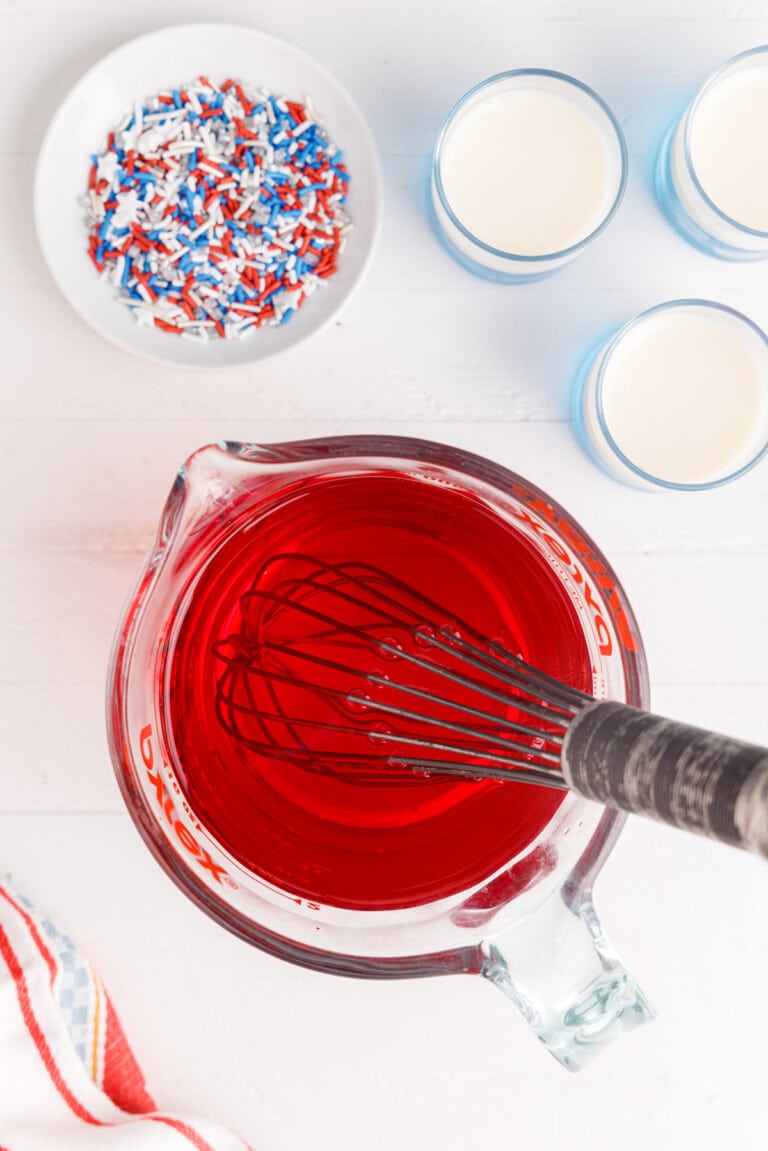 4th of July Jello Shots - girl. Inspired.