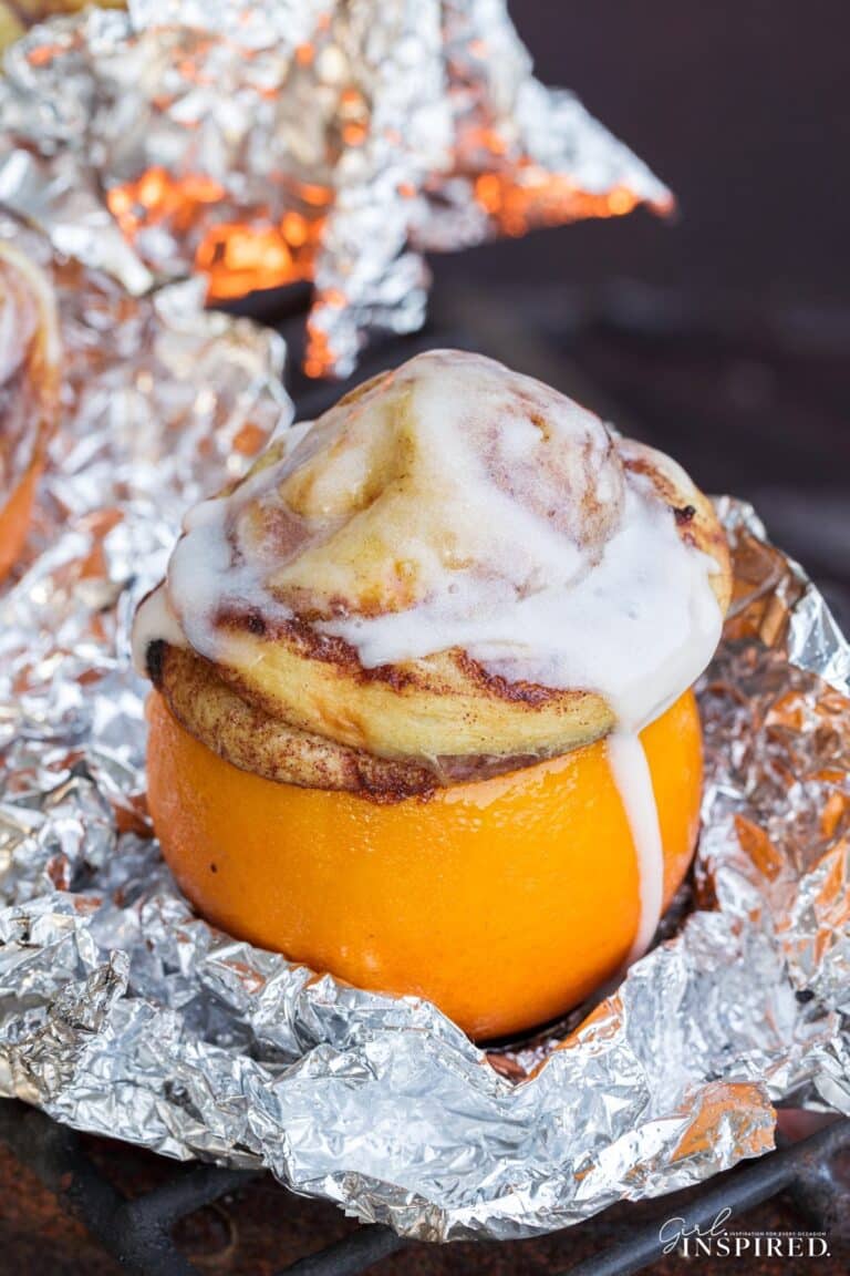 Campfire Cinnamon Rolls - girl. Inspired.