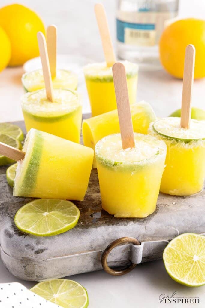 Margarita Popsicles - girl. Inspired.