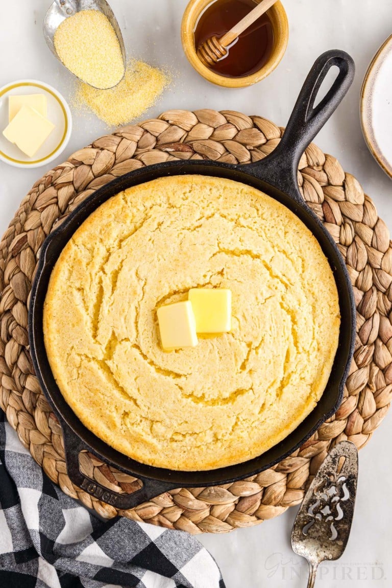 Buttermilk Cornbread - girl. Inspired.