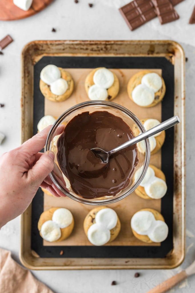 Smookies (Gooey Delicious S'mores Cookies) - girl. Inspired.