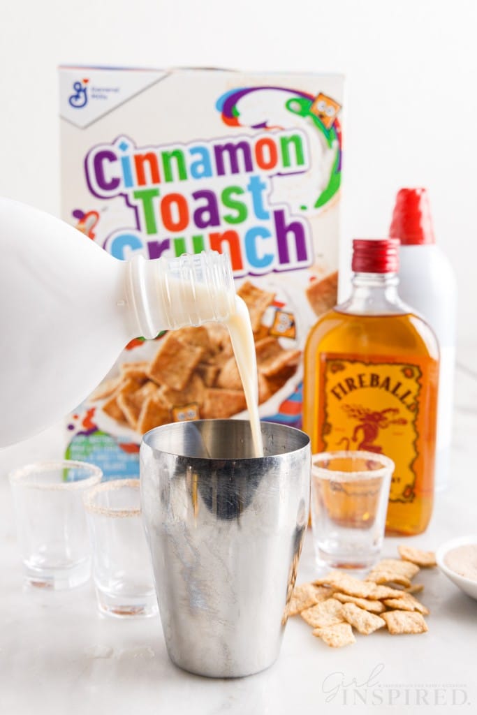 Cinnamon Toast Crunch Shot - girl. Inspired.