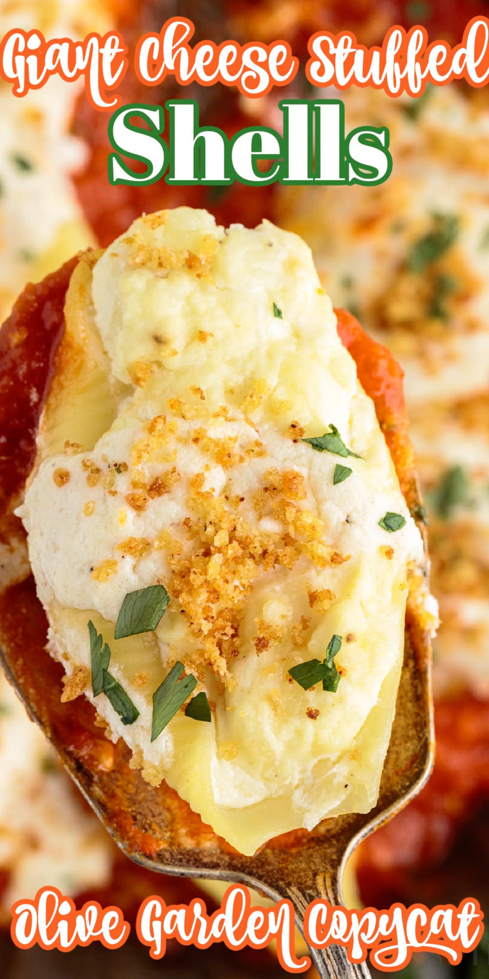 Giant Cheese Stuffed Shells (Olive Garden Copycat) - girl. Inspired.