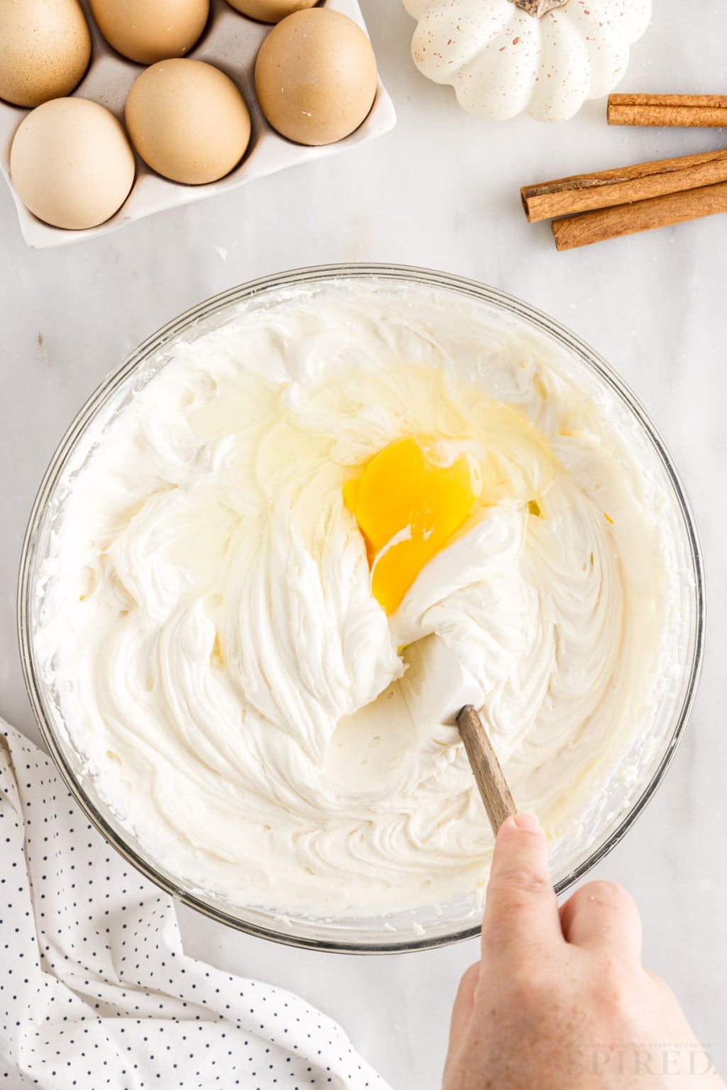 Pumpkin Swirl Cheesecake - girl. Inspired.