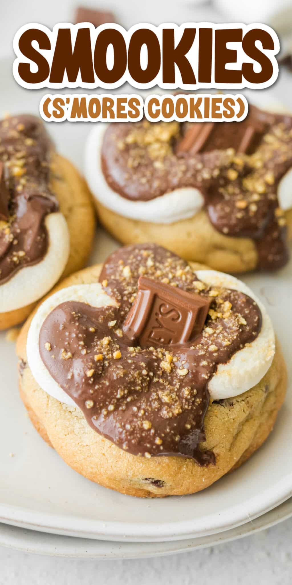Smookies (Gooey Delicious S'mores Cookies) - girl. Inspired.