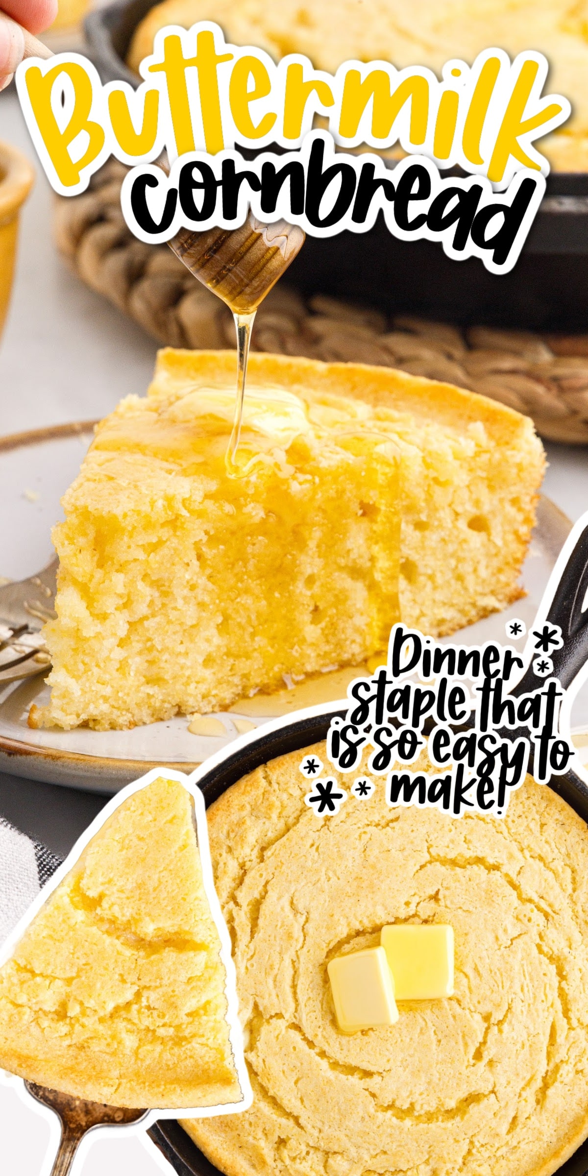 Buttermilk Cornbread - girl. Inspired.
