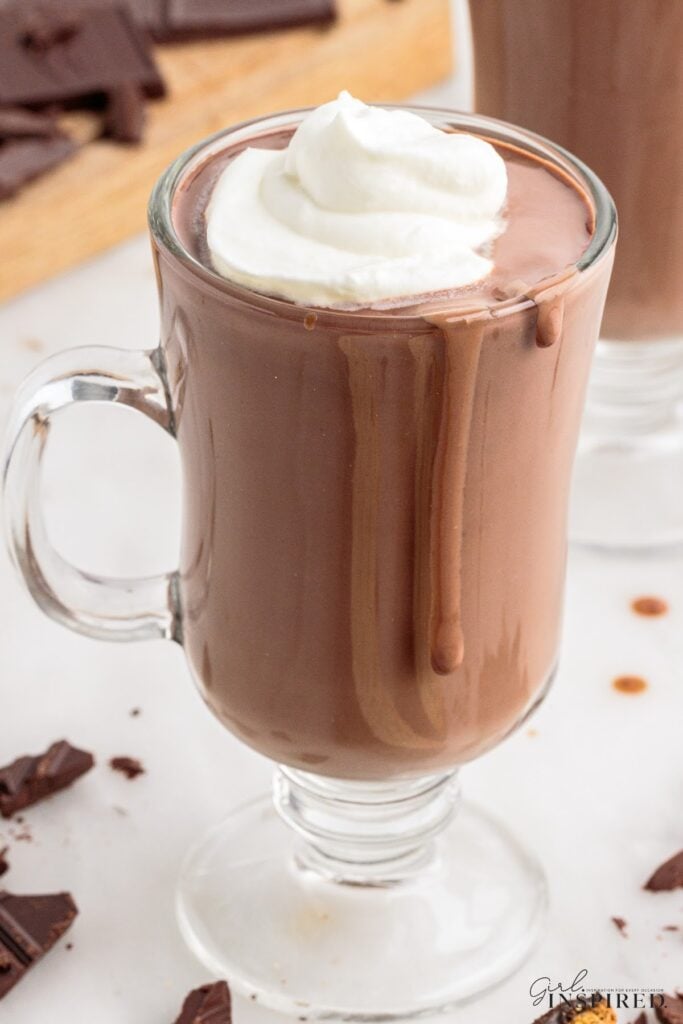 Sinfully Delicious Thick Italian Hot Chocolate - girl. Inspired.