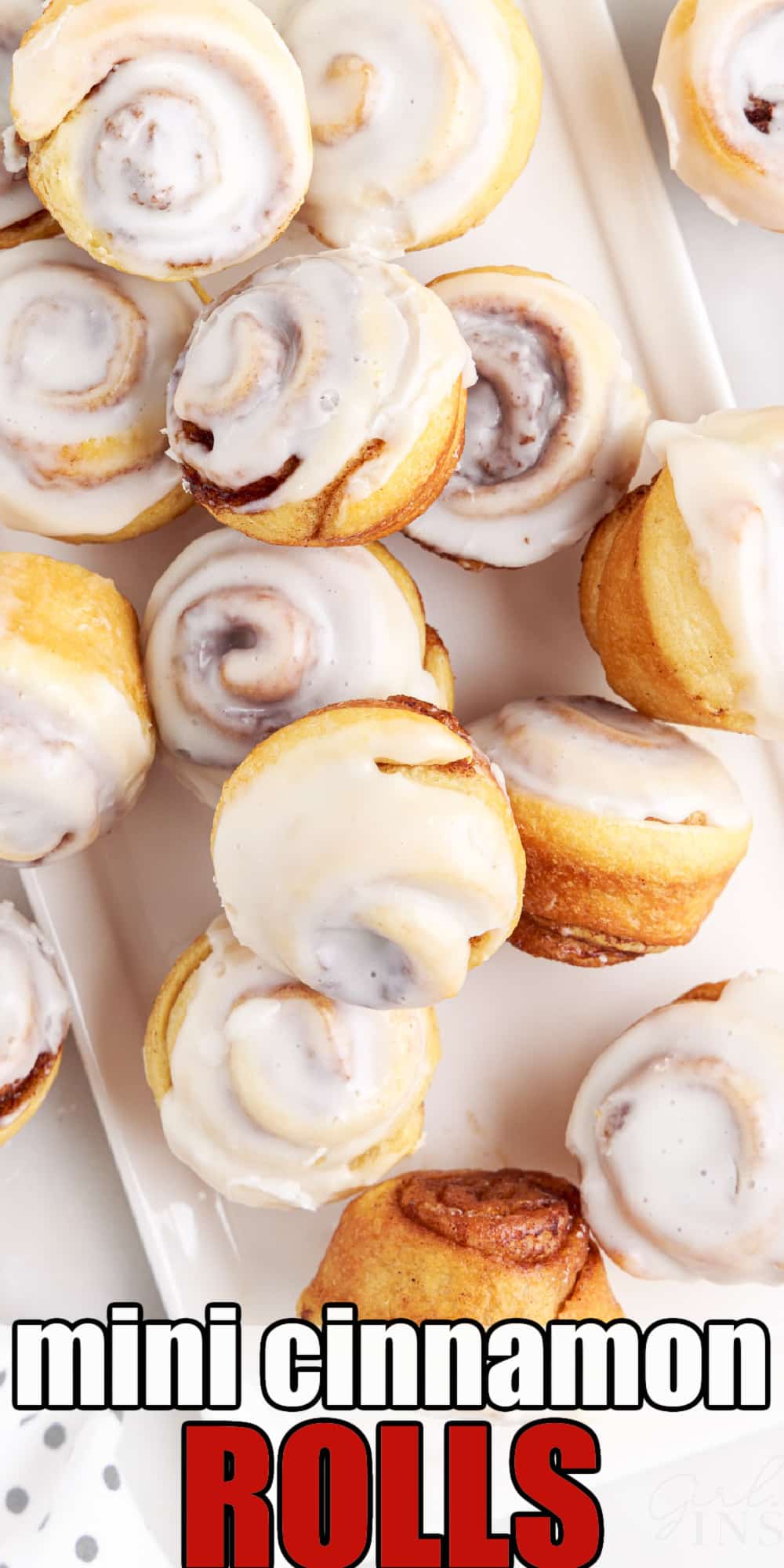Mini Cinnamon Rolls - girl. Inspired.