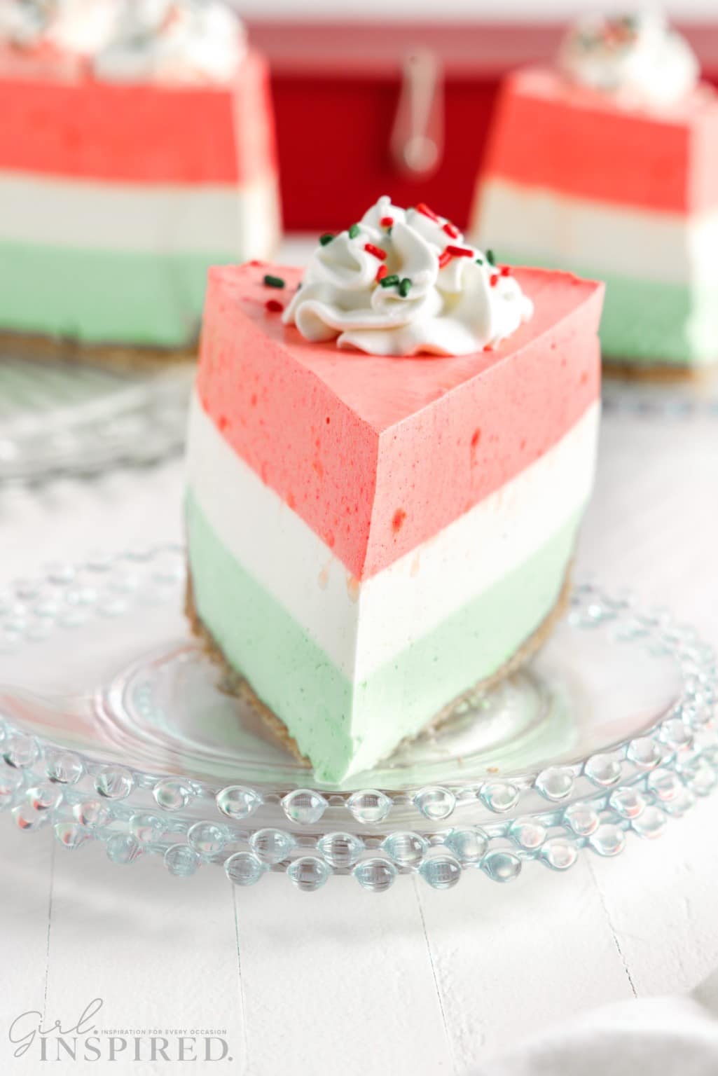 Layered Jello Pie Recipe - girl. Inspired.