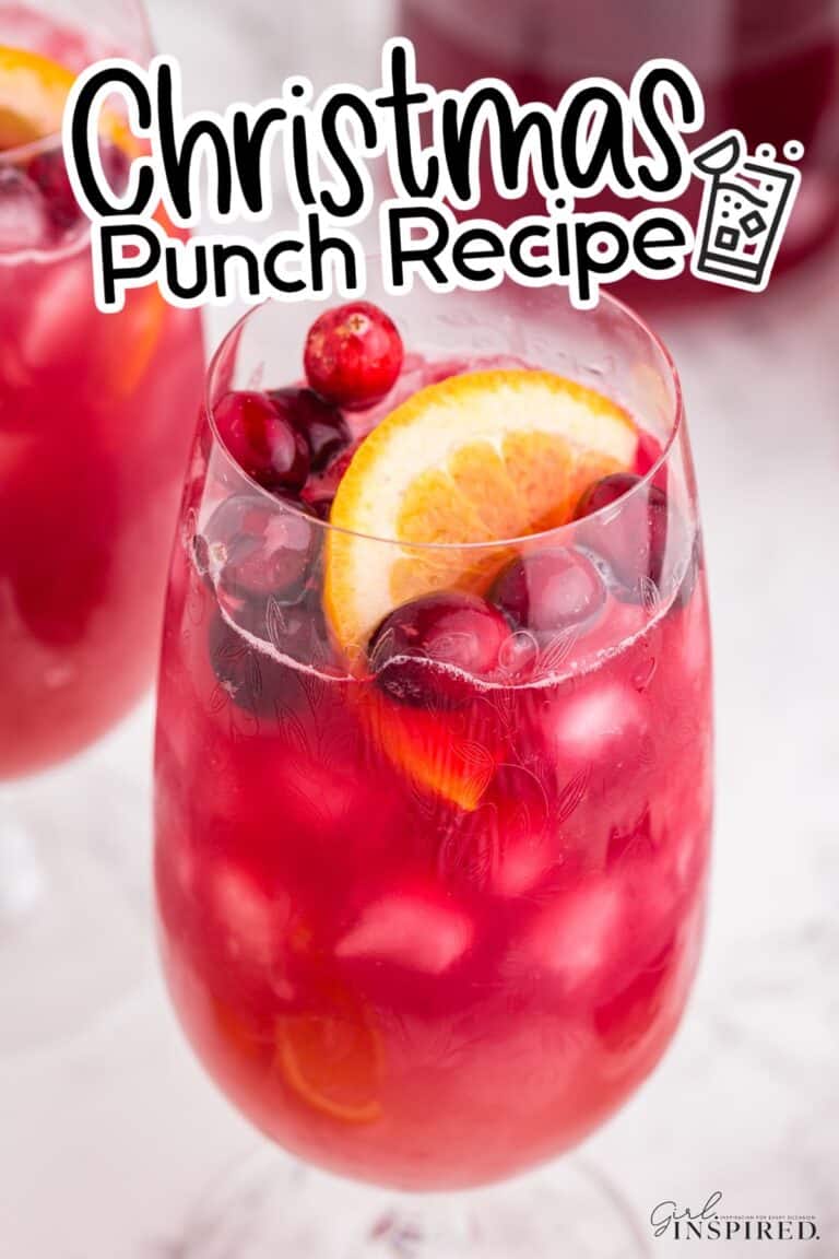 Christmas Punch Recipe (Non Alcoholic) - girl. Inspired.