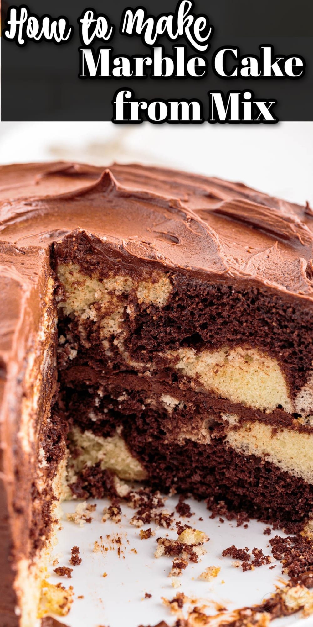 How to Make Marble Cake From Mix - girl. Inspired.