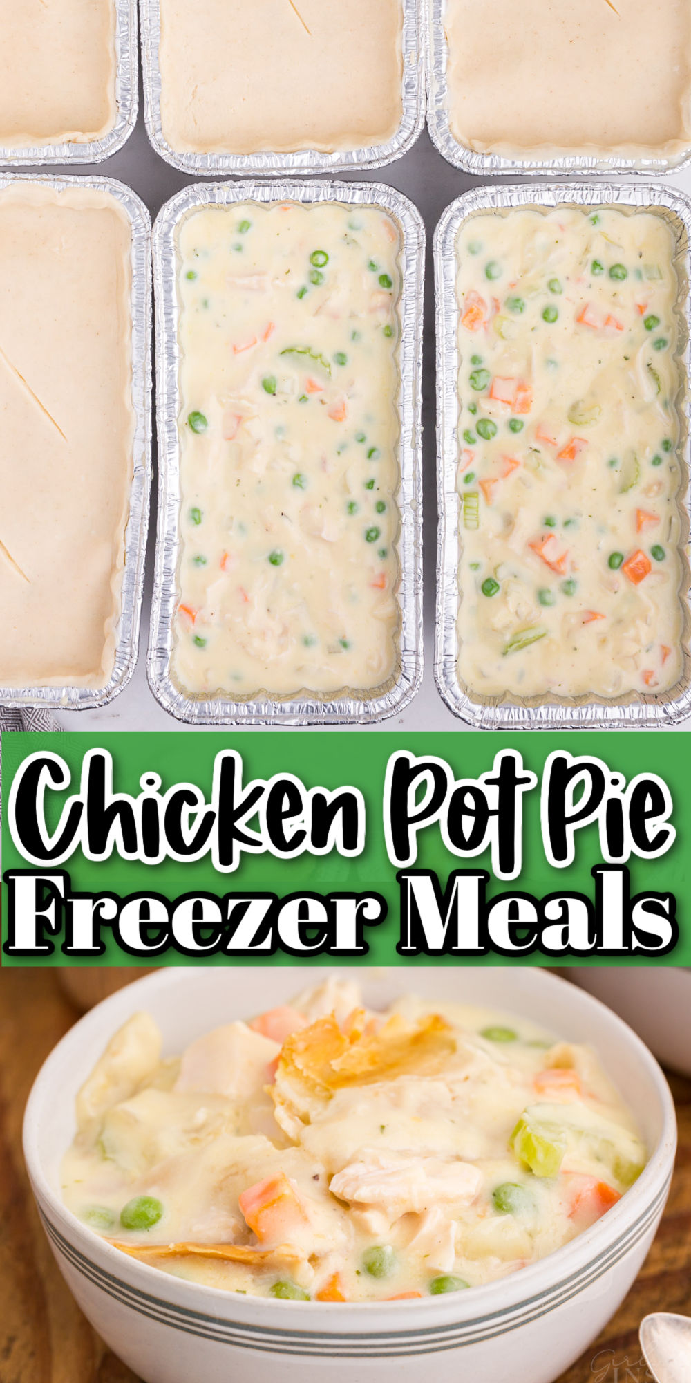 Freezer Chicken Pot Pie - girl. Inspired.