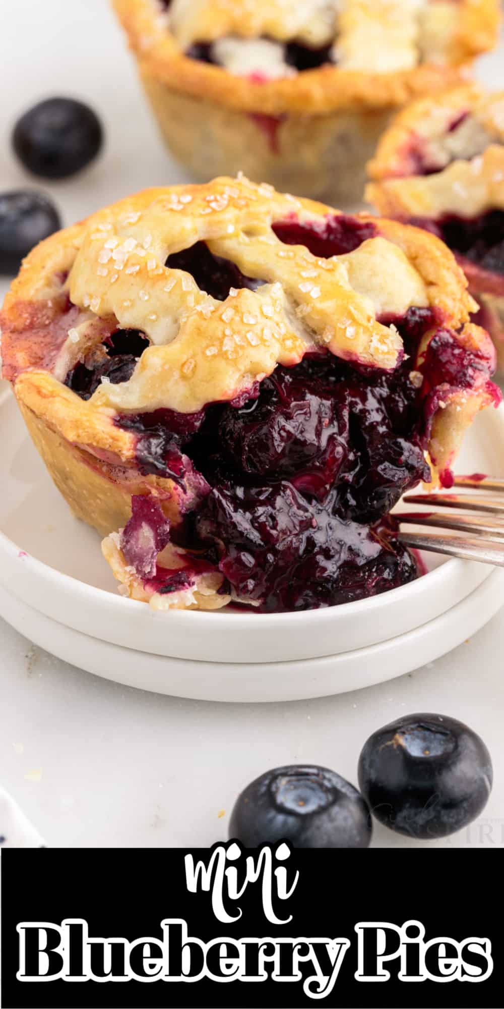 Mini Blueberry Pies - girl. Inspired.