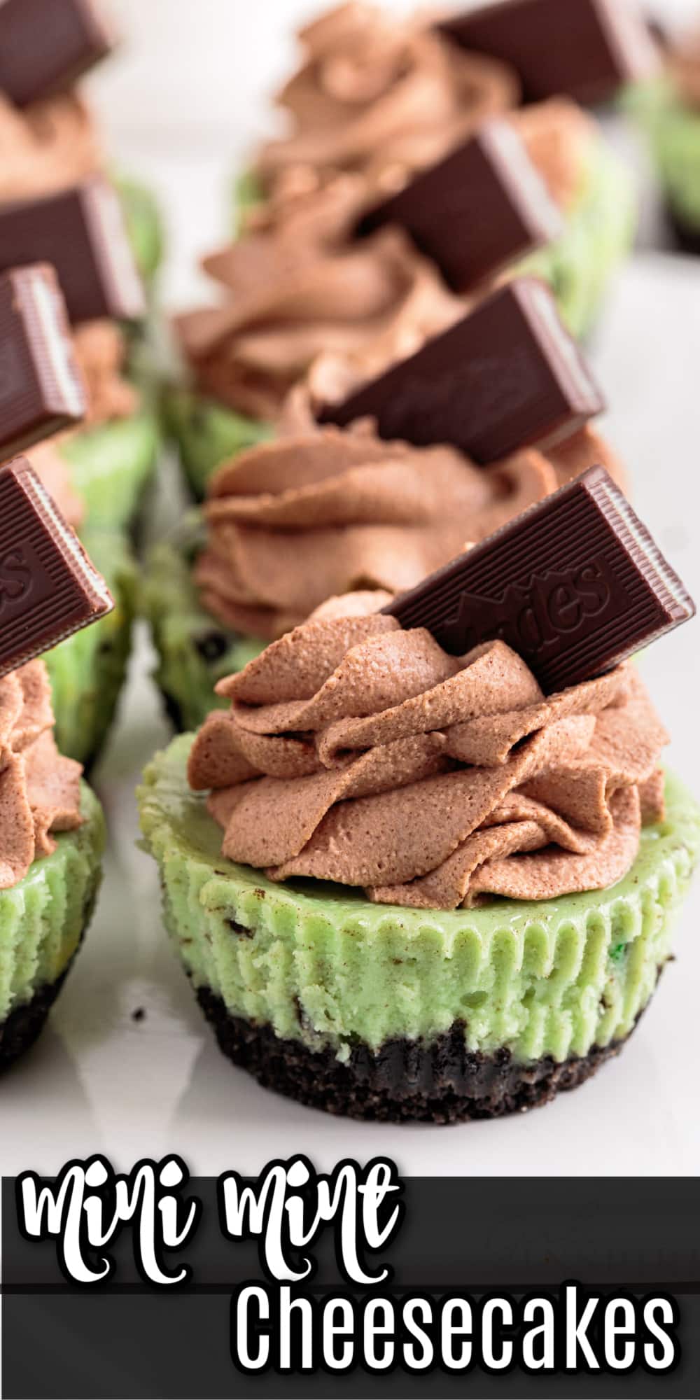 Mini Mint Cheesecakes - girl. Inspired.