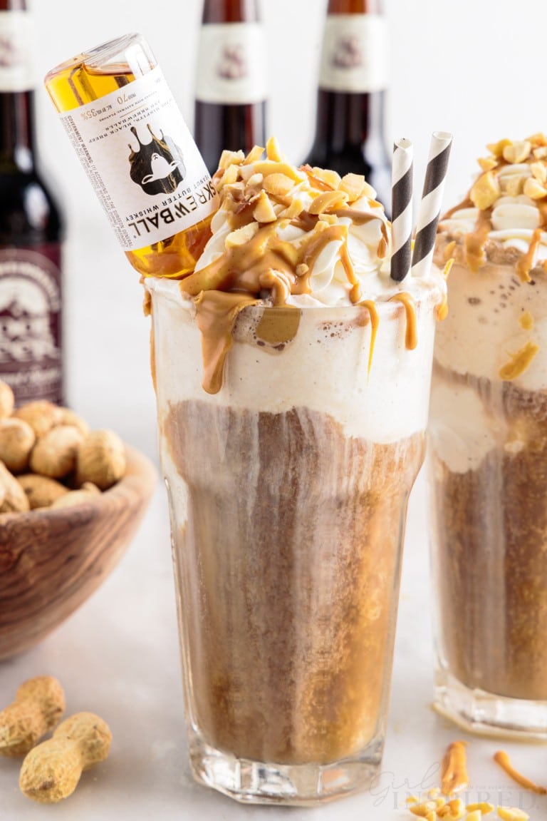 Peanut Butter Whiskey and Root Beer Float - girl. Inspired.