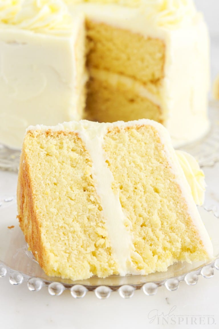 Lemon Layer Cake - girl. Inspired.