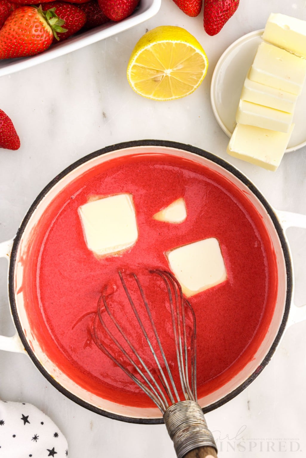 Strawberry Curd - girl. Inspired.