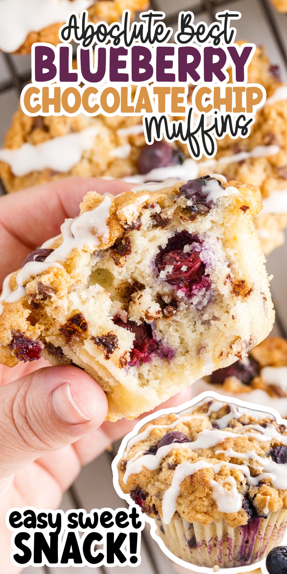 Blueberry Chocolate Chip Muffins - girl. Inspired.