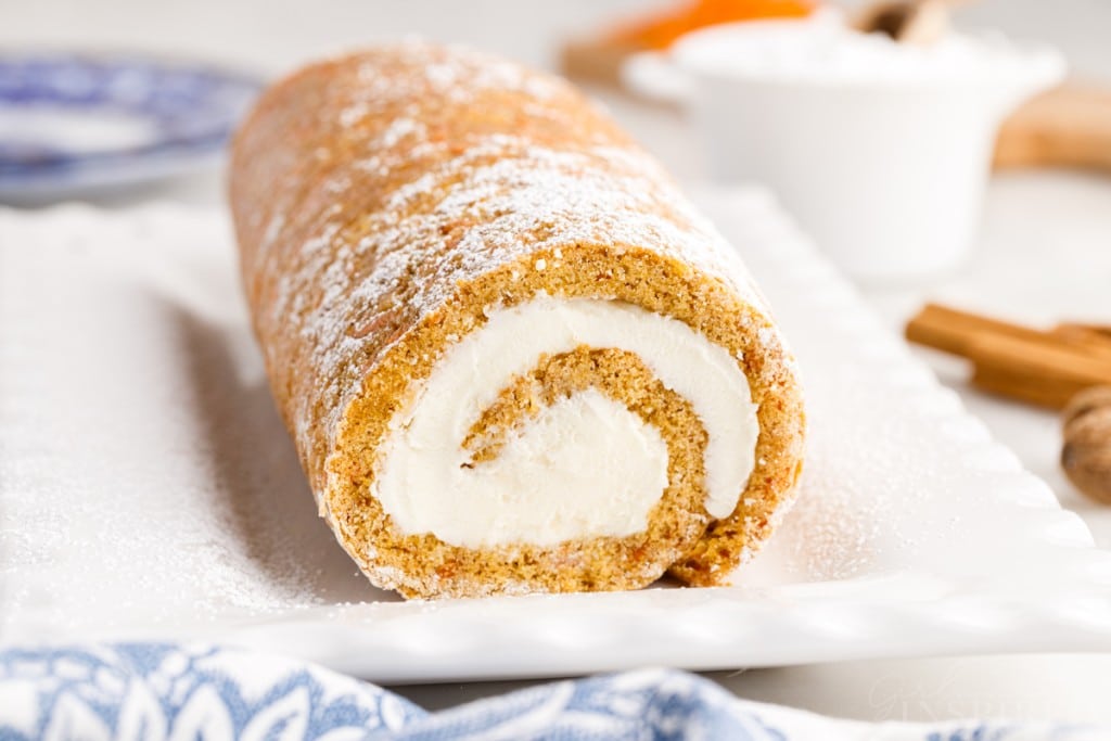 Carrot Cake Roll - girl. Inspired.