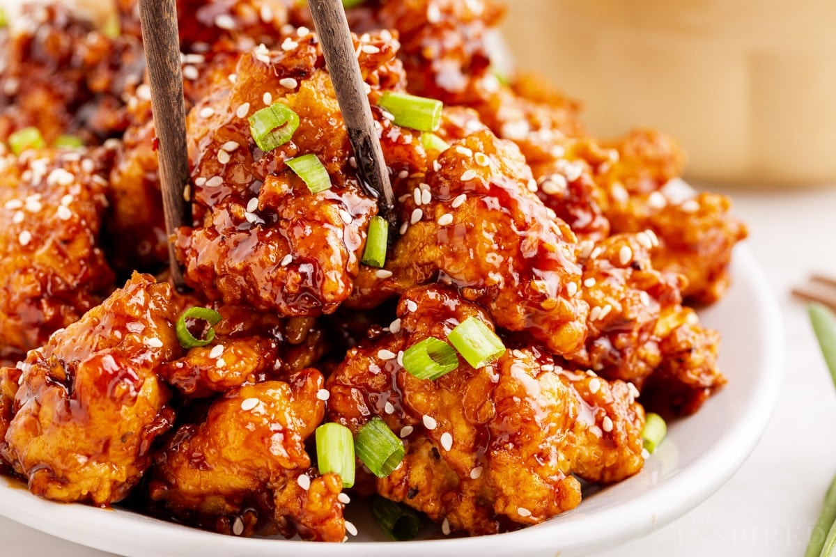 Chinese General Tso Chicken Recipe - girl. Inspired.
