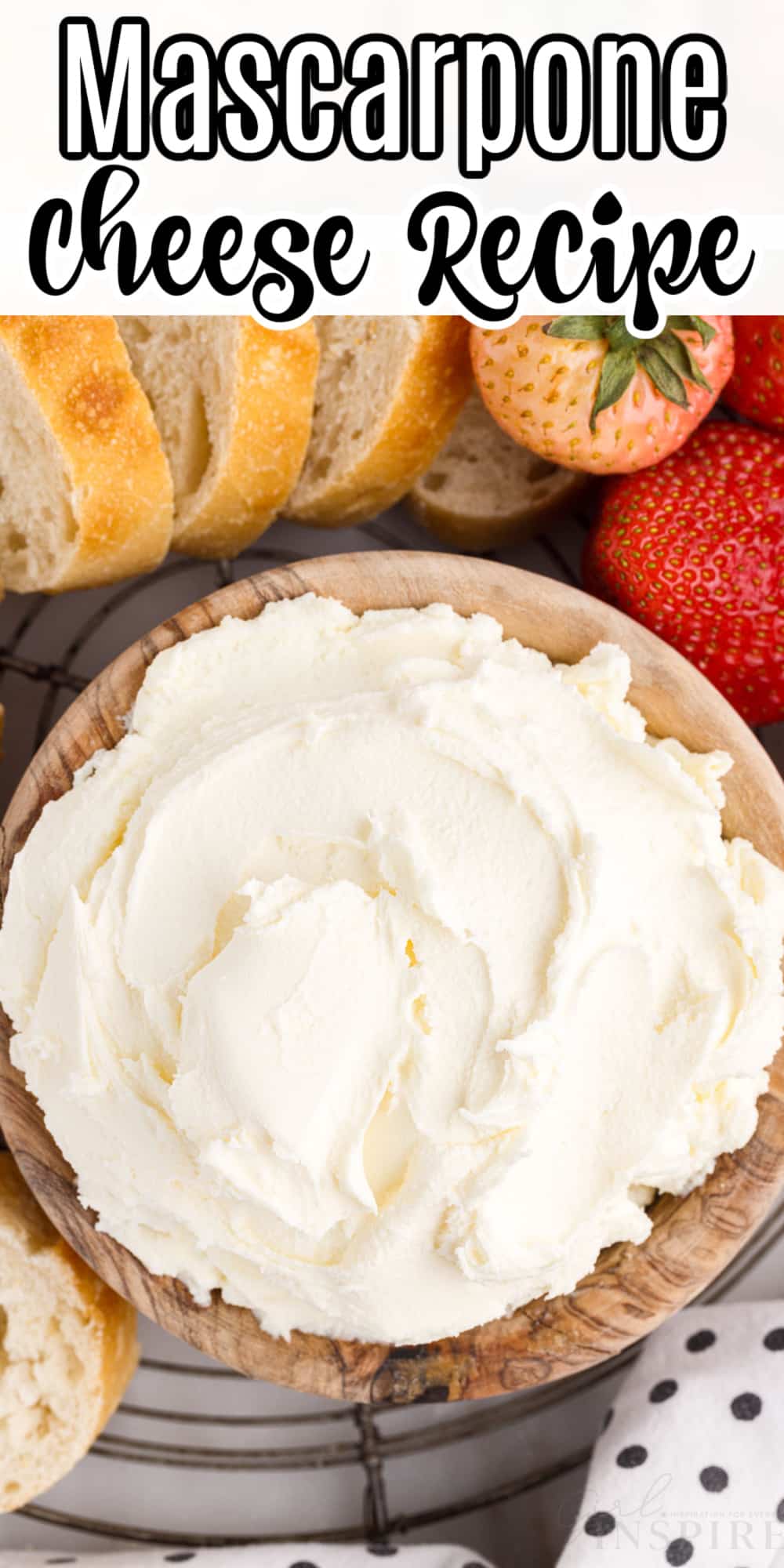 Mascarpone Cheese Recipe - girl. Inspired.