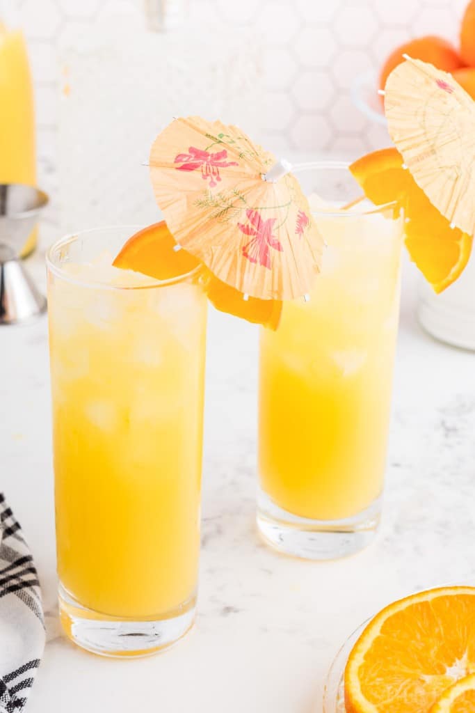 Screwdriver Drink - girl. Inspired.