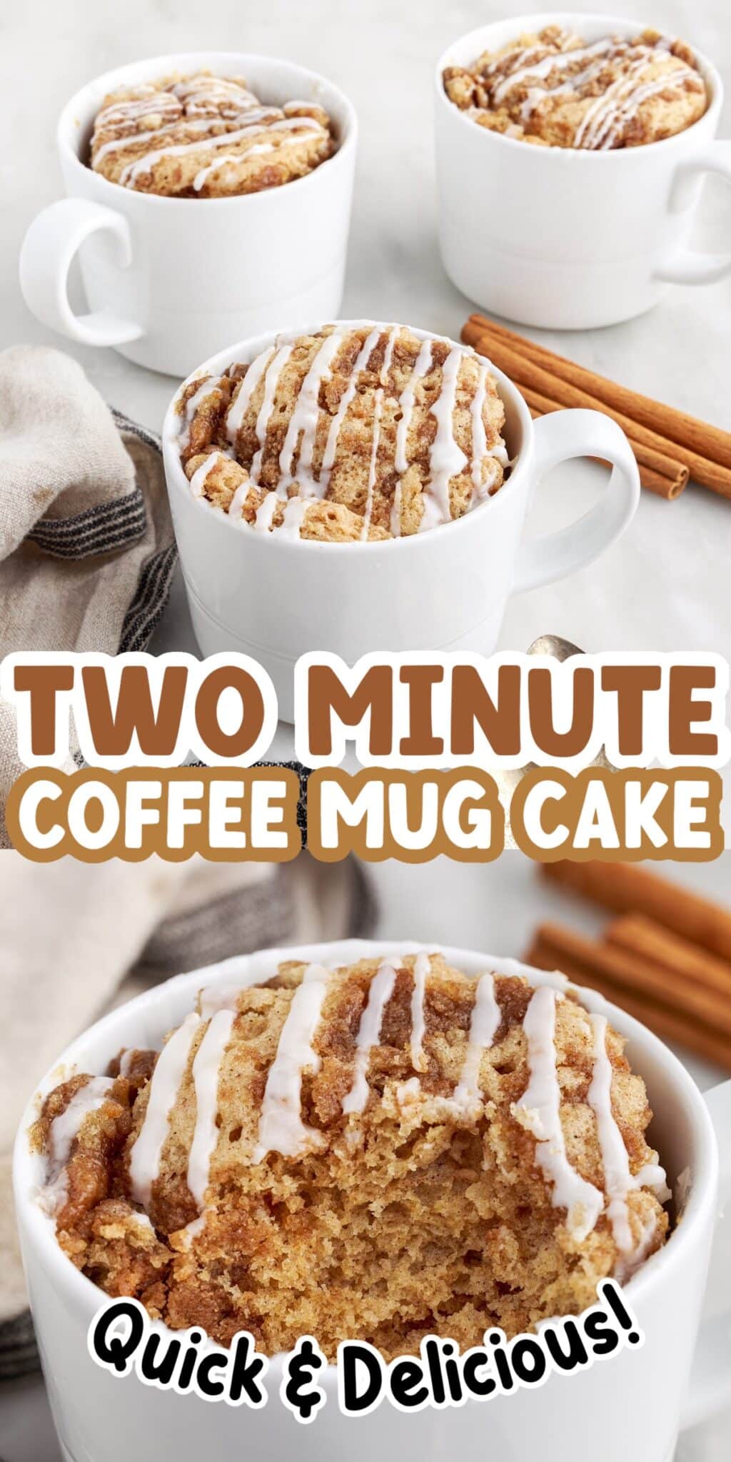 Coffee Cake in a Mug - girl. Inspired.