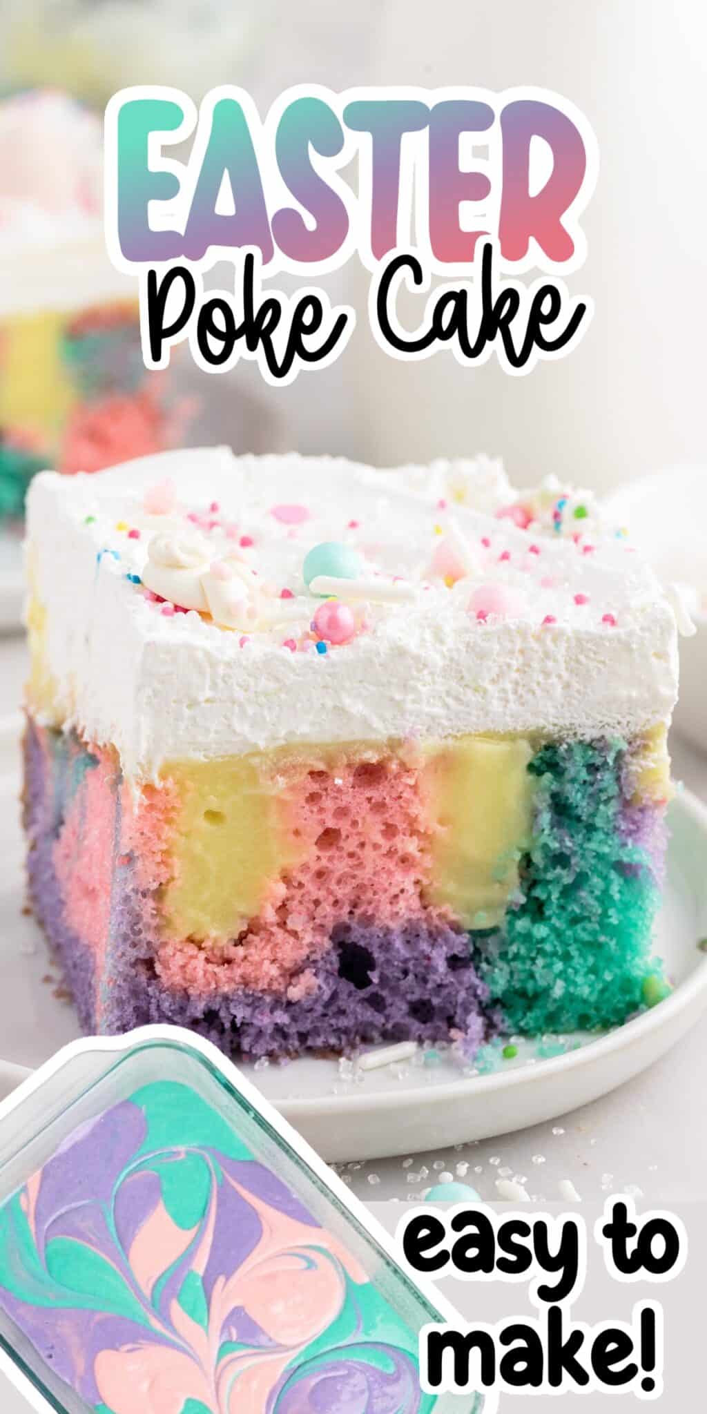 Easter Poke Cake - girl. Inspired.