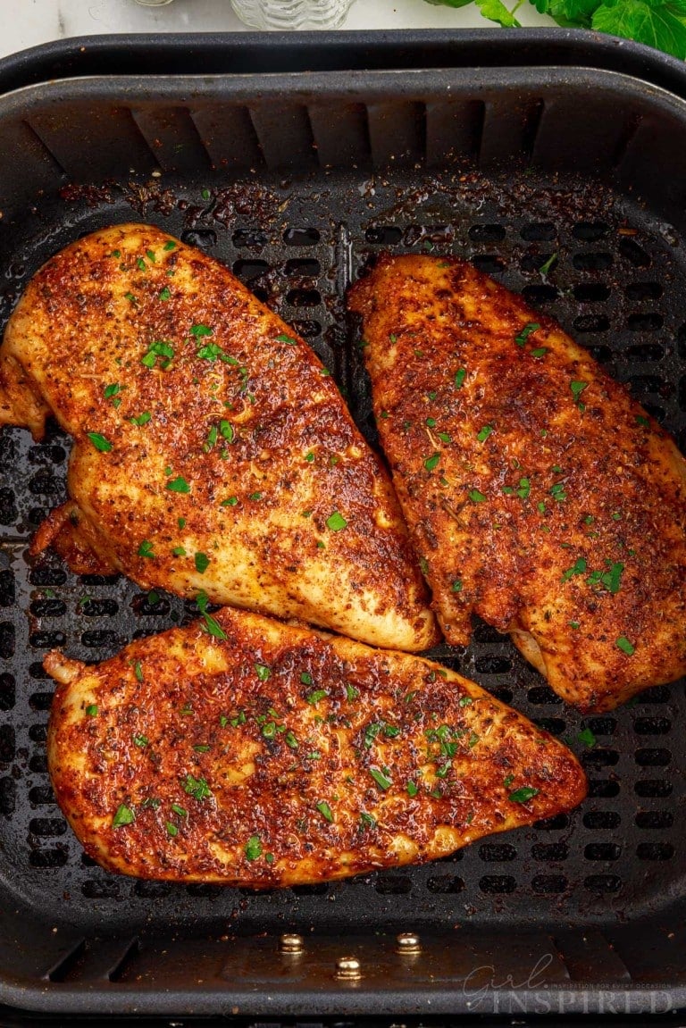 Air Fryer Boneless Chicken Breasts - girl. Inspired.