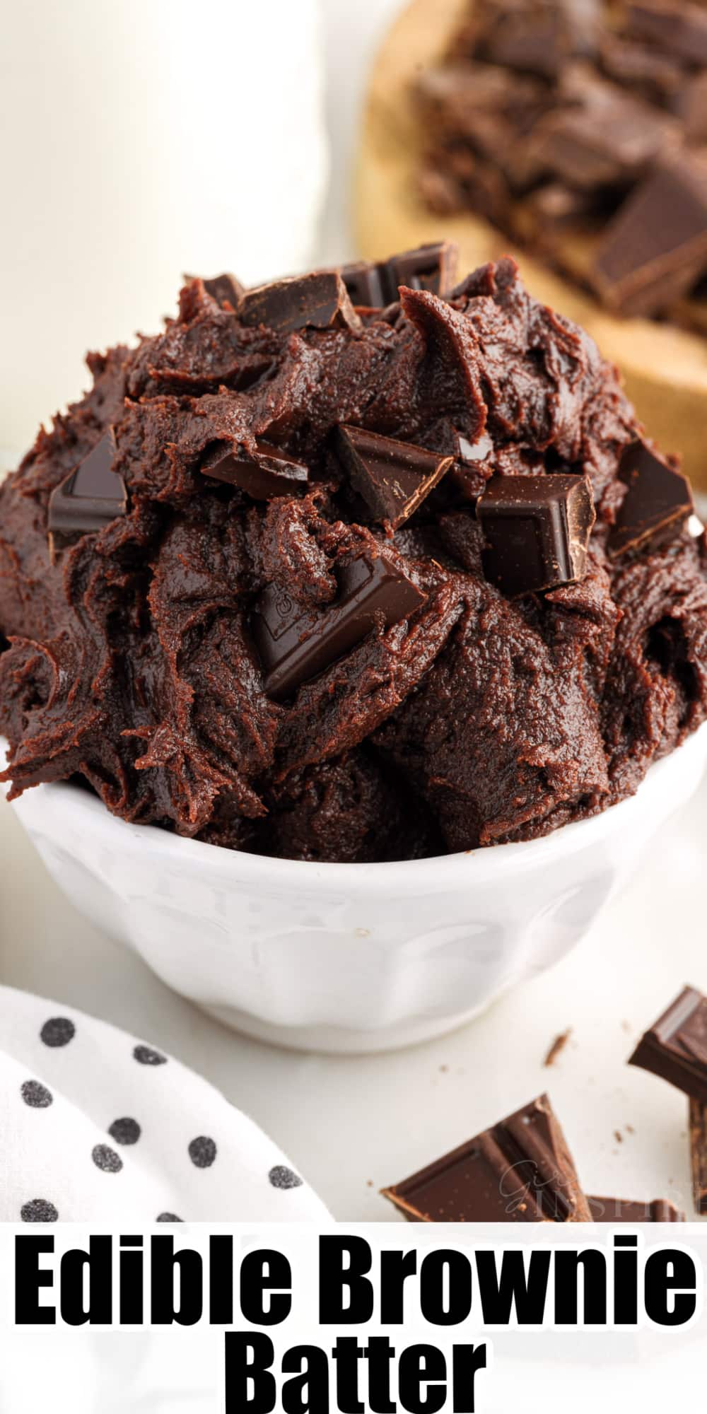 Edible Brownie Batter - girl. Inspired.