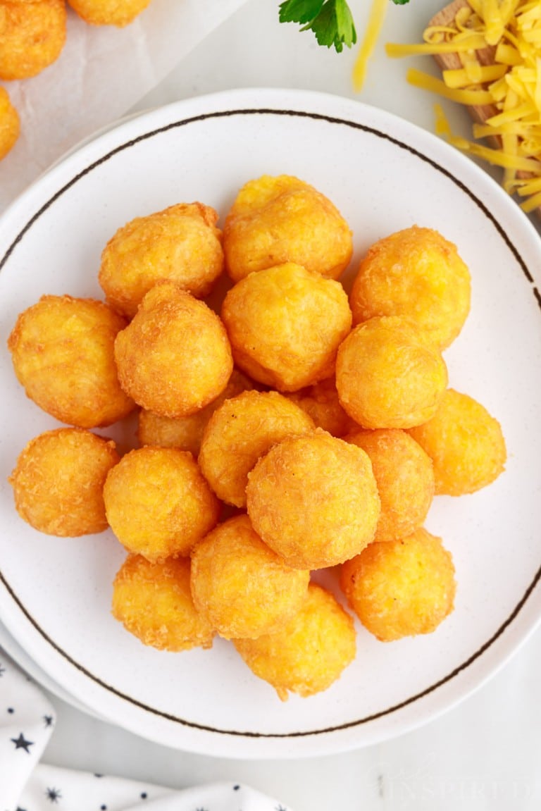 Fried Cheese Balls - girl. Inspired.