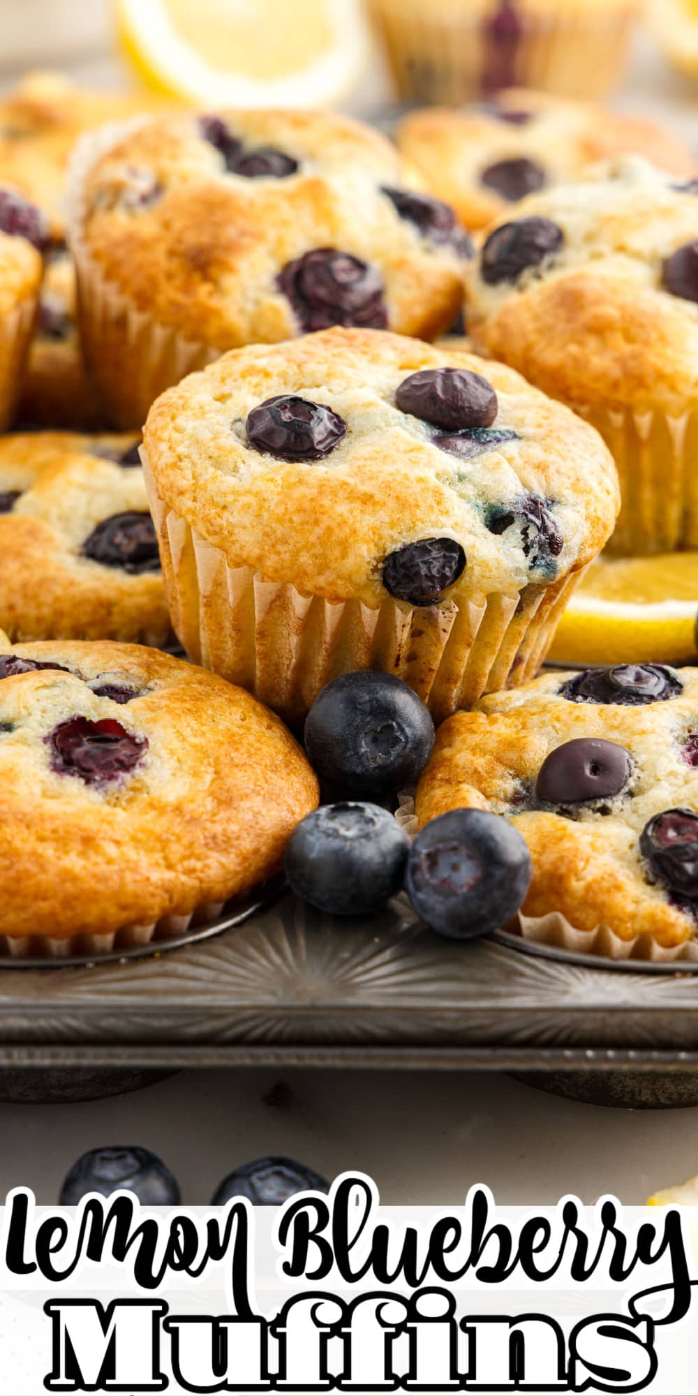 Lemon Blueberry Muffins - girl. Inspired.