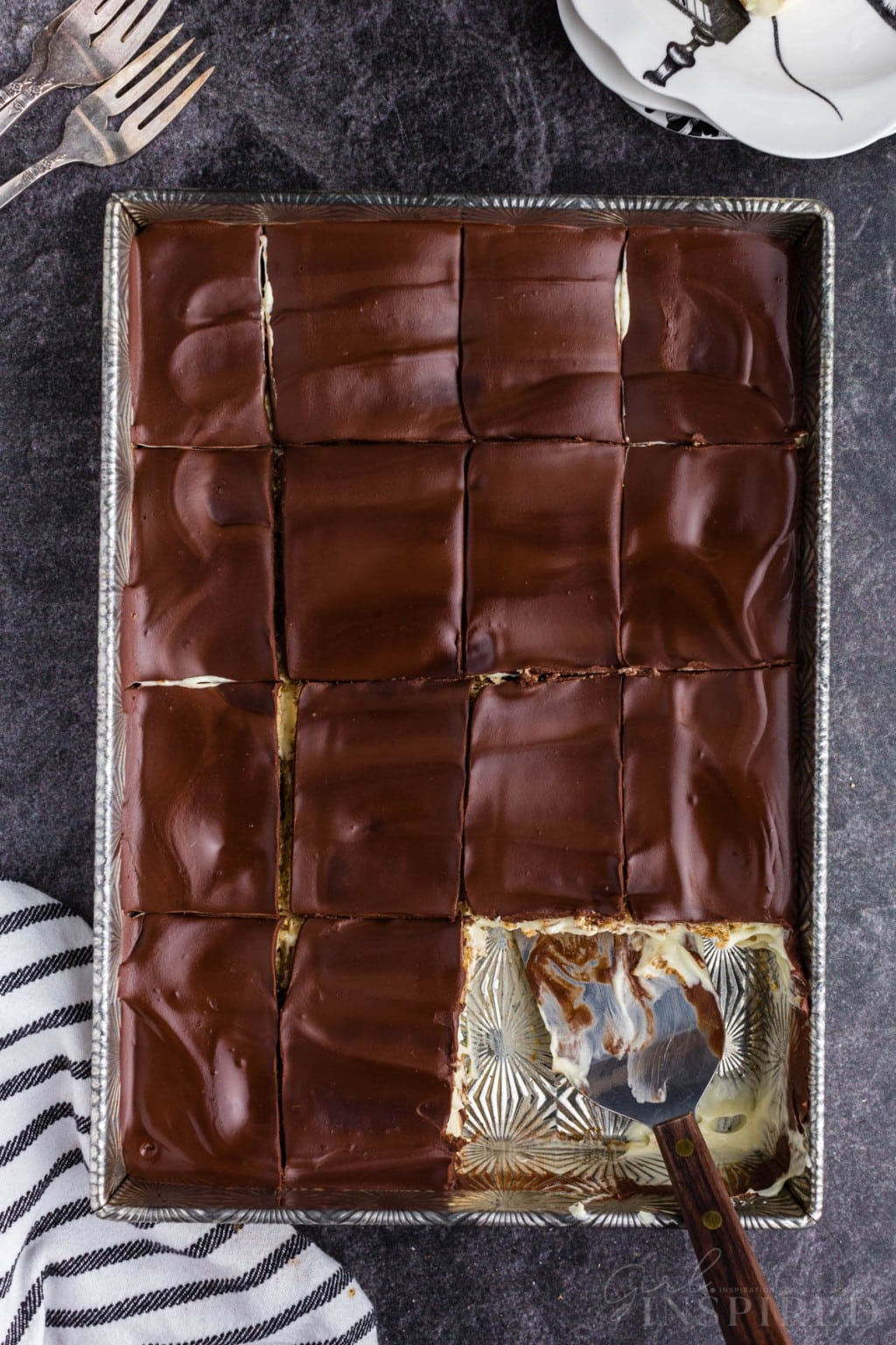 No Bake Eclair Cake - girl. Inspired.