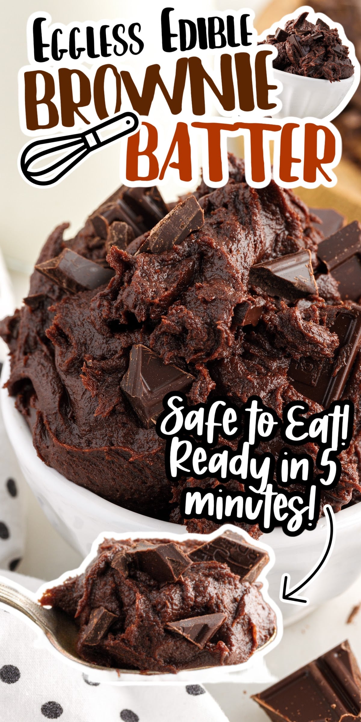 Edible Brownie Batter - girl. Inspired.