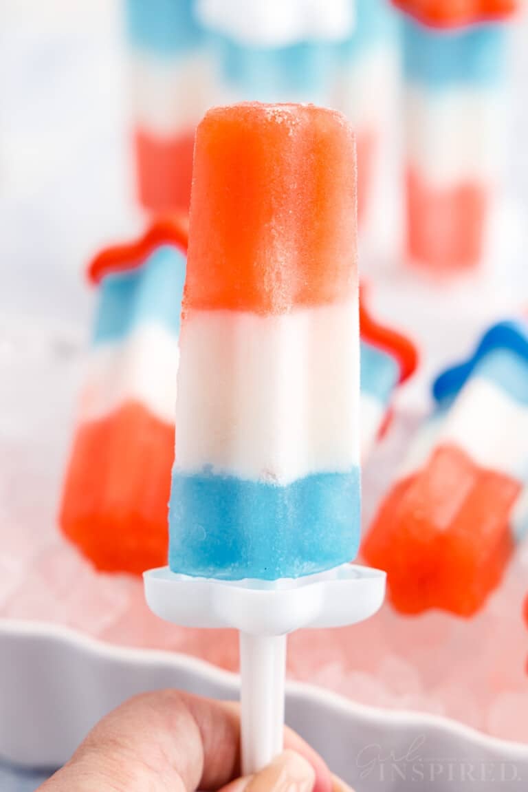Homemade Bomb Pops - girl. Inspired.