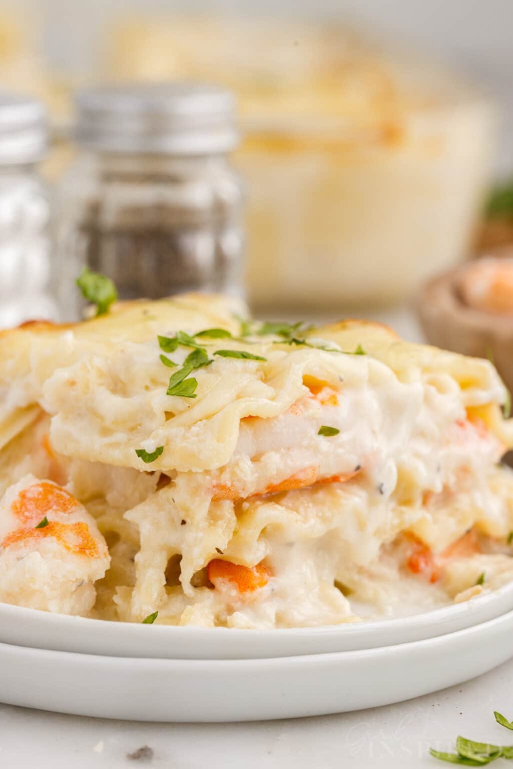 Shrimp Lasagna - girl. Inspired.