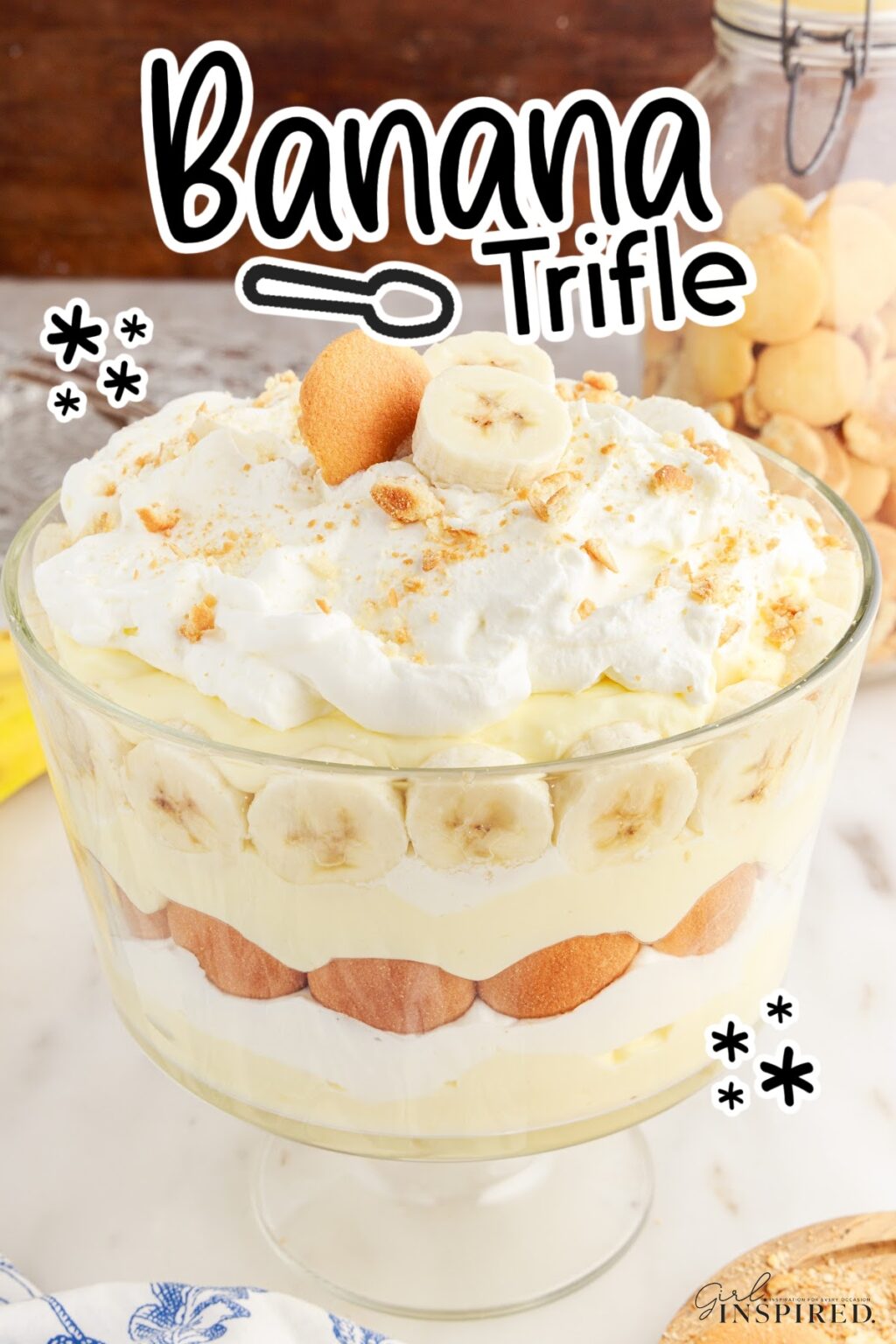 Easy Banana Pudding Trifle - girl. Inspired.