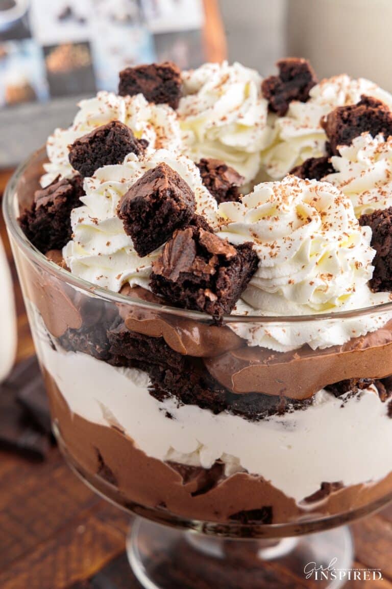 Brownie Trifle Recipe - girl. Inspired.