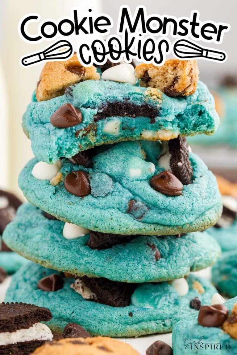 Cookie Monster Cookies - girl. Inspired.